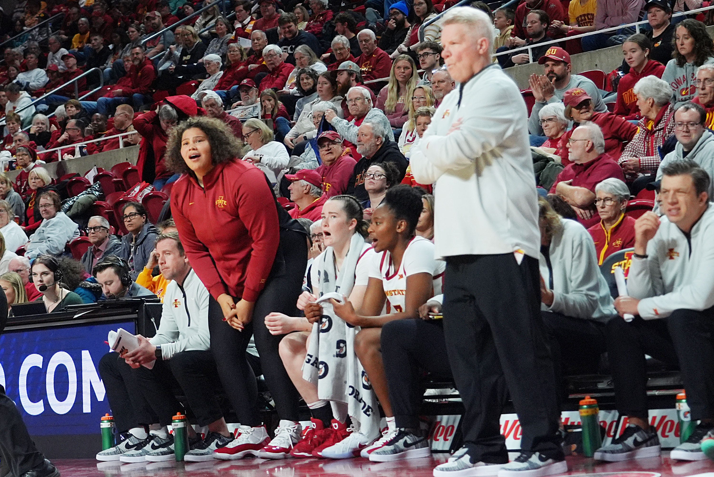 Iowa State coach Bill Fennelly gives injury update for Audi Crooks