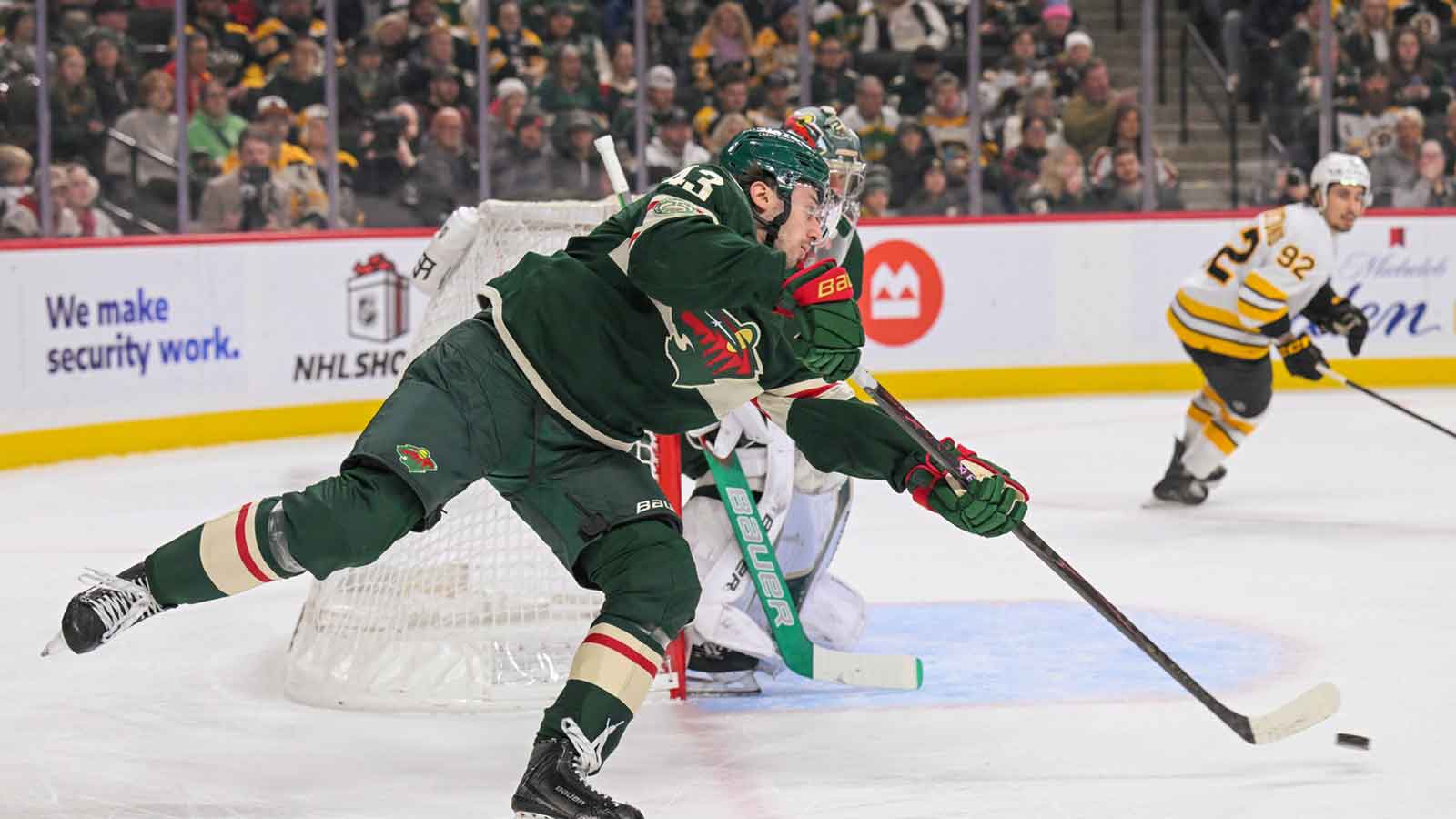 Quinn Hughes scores in first game with Wild after blockbuster trade