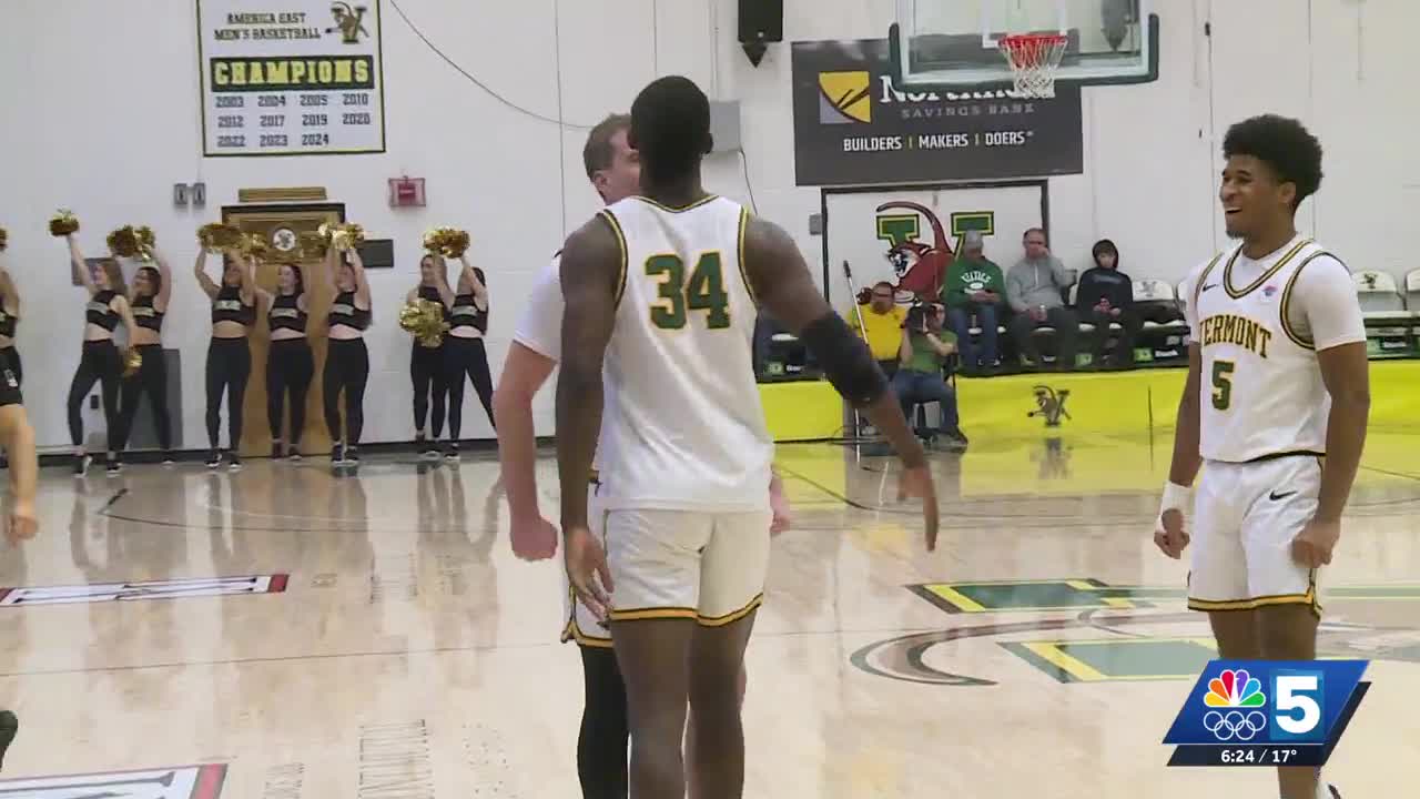 UVM men's basketball wins second straight game, four Catamounts score ...
