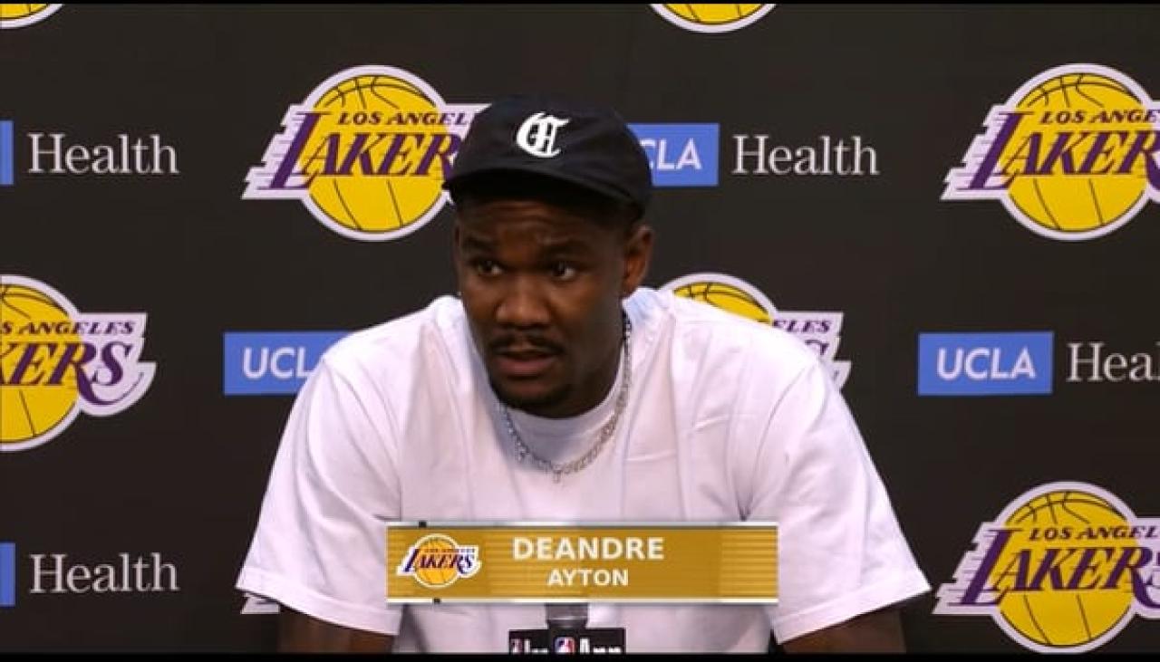 LAL 116, PHX 114: DeAndre Ayton postgame media availability