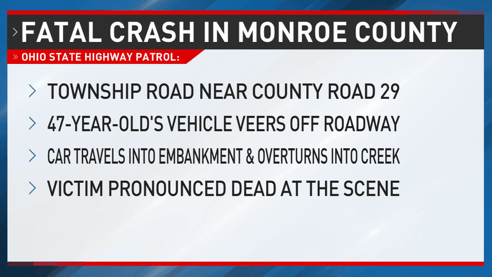 Officials investigate fatal crash in Monroe County