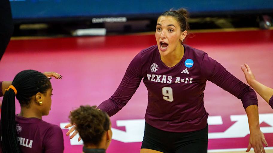 Texas A&M volleyball makes history in massive upset win over Nebraska