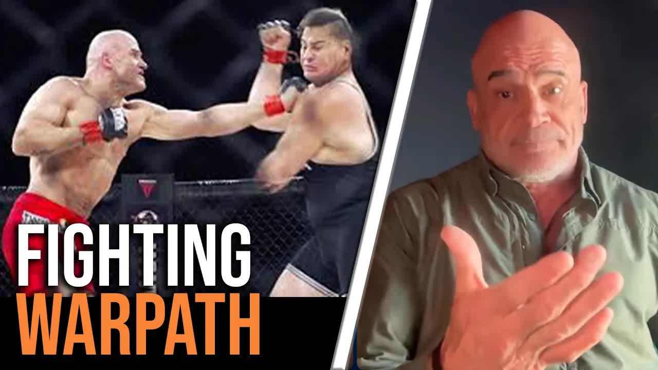 Bas Rutten on fighting an X-Man named Warpath