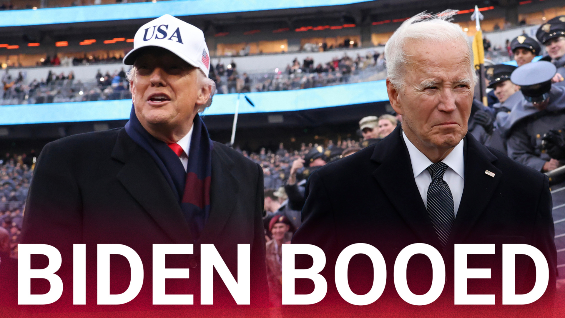 Joe Biden roasted for appearing 'lost' at NFL game as crowd roars for ...