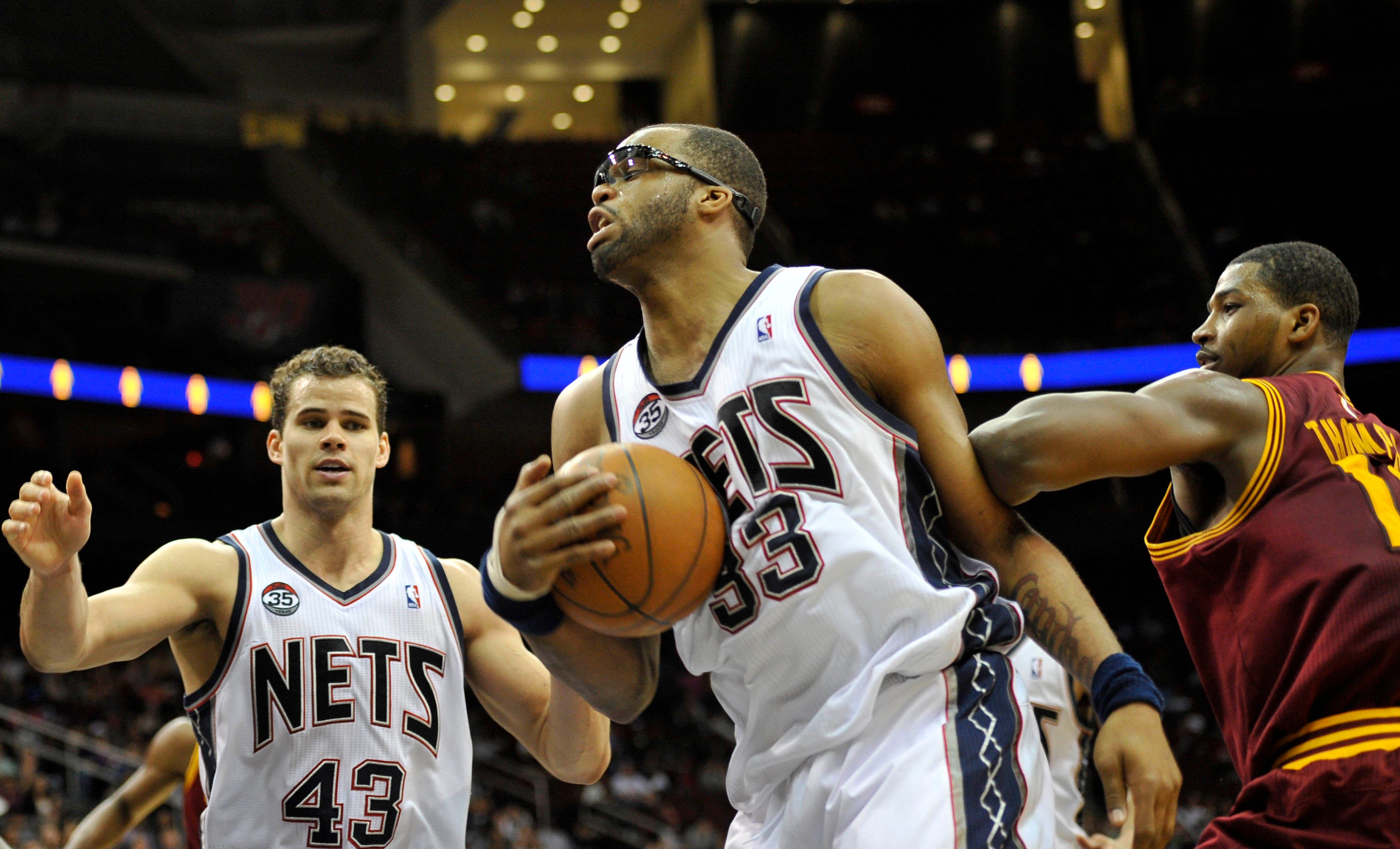 Brooklyn Nets jersey history No. 33 - Shelden Williams (2011-12)