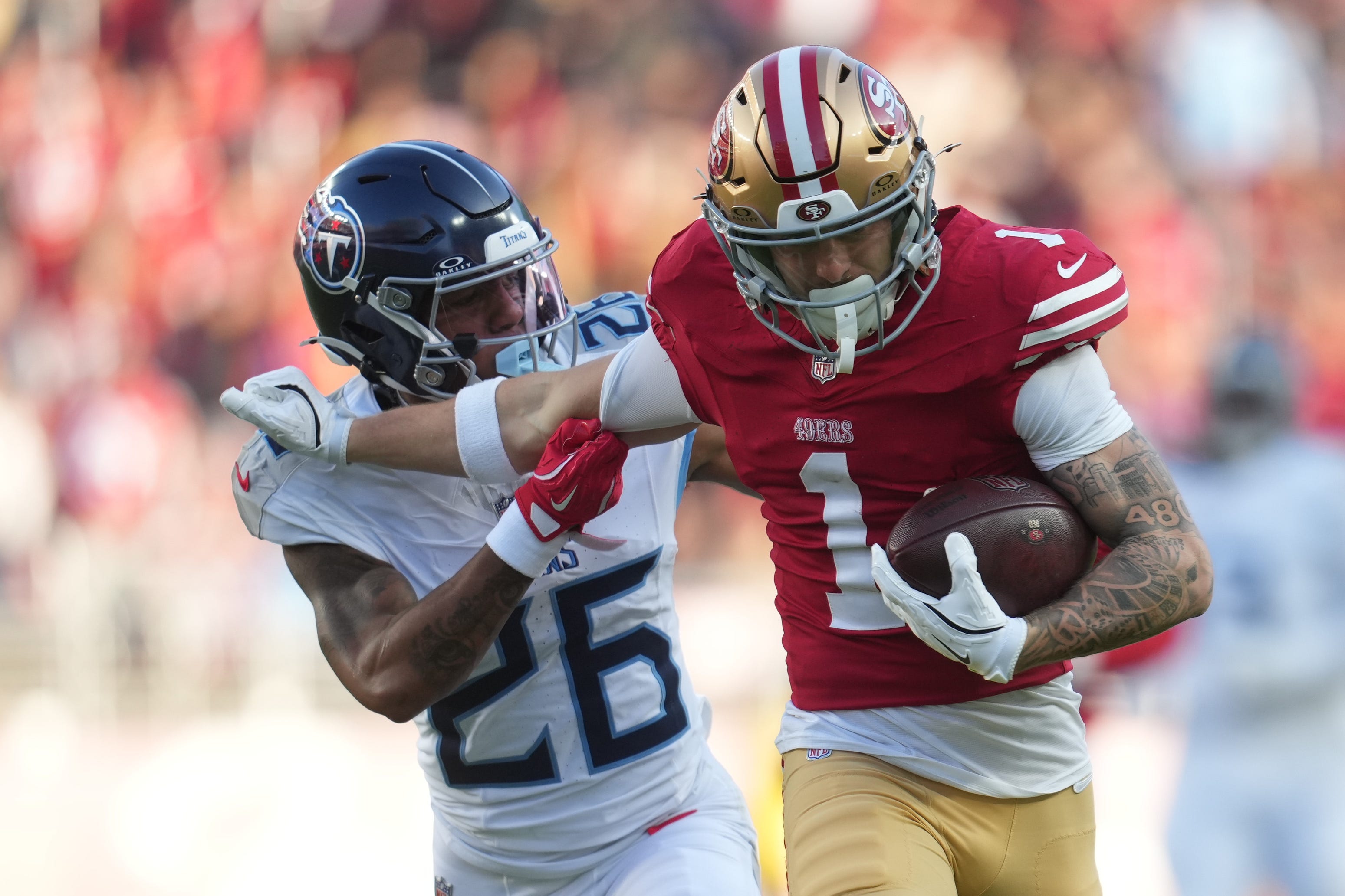Kyle Shanahan provides update on Ricky Pearsall after his 2 injuries