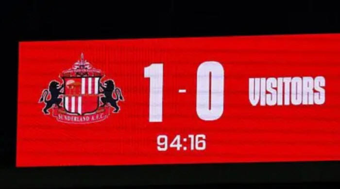 The B needs to win somehow to overcome Sunderland and be thrilled again ...