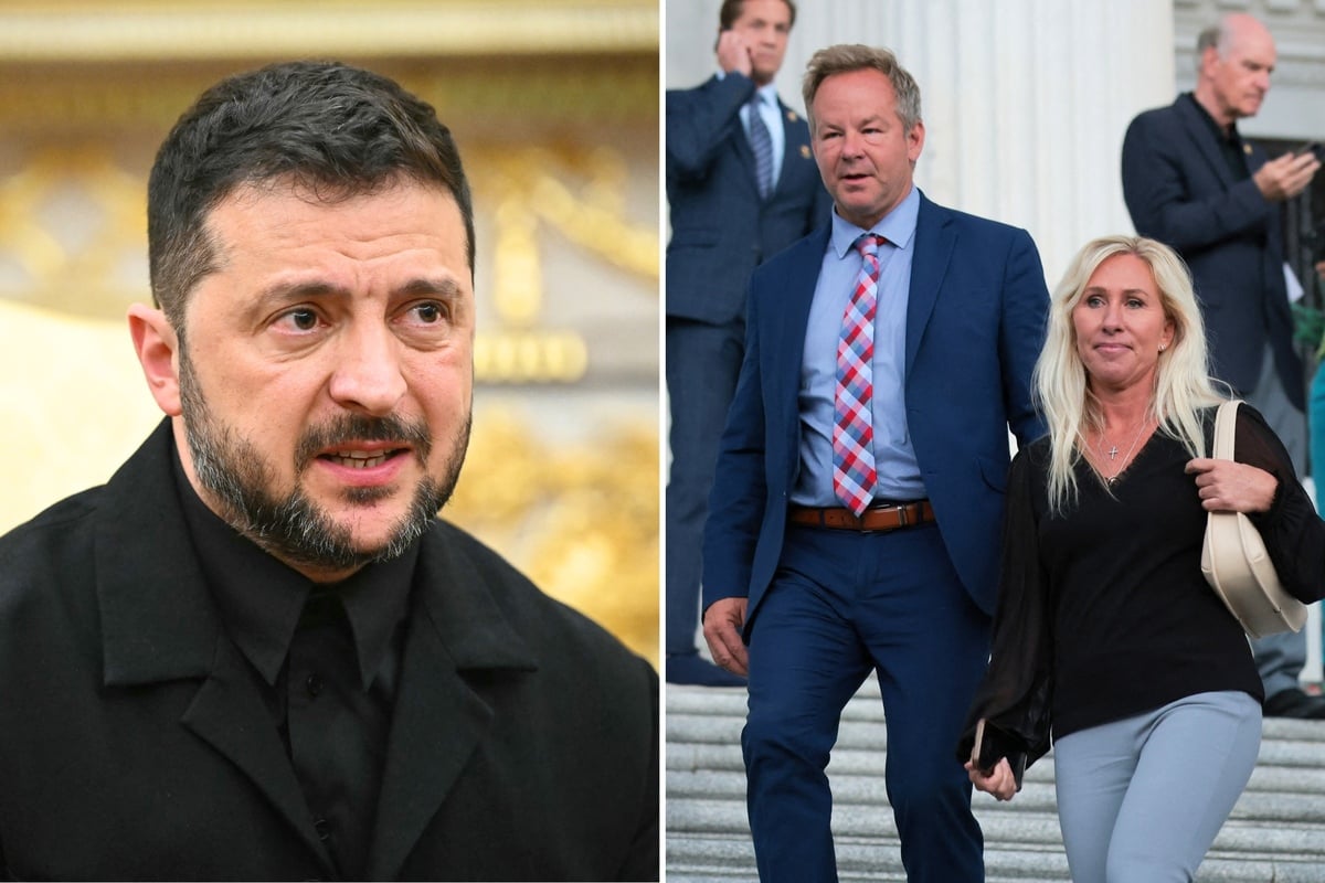 Marjorie Taylor Greene claims her boyfriend got Zelensky to suit up for ...