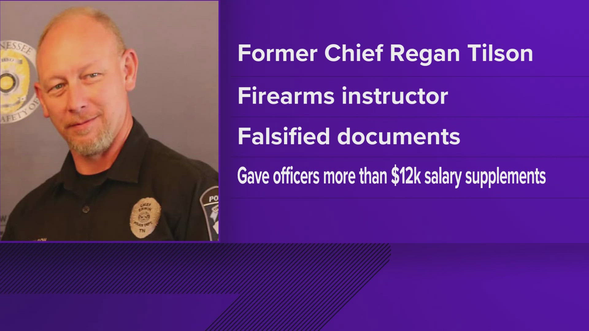 Former Erwin police chief could face charges after reportedly ...