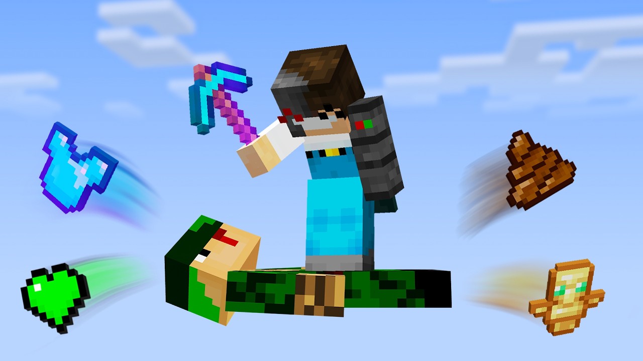 Minecraft, but it's on 1 Izzy block
