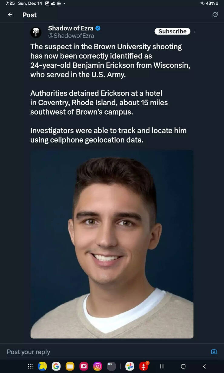 Who is Benjamin Erickson? 24-year-old identified as person of interest ...