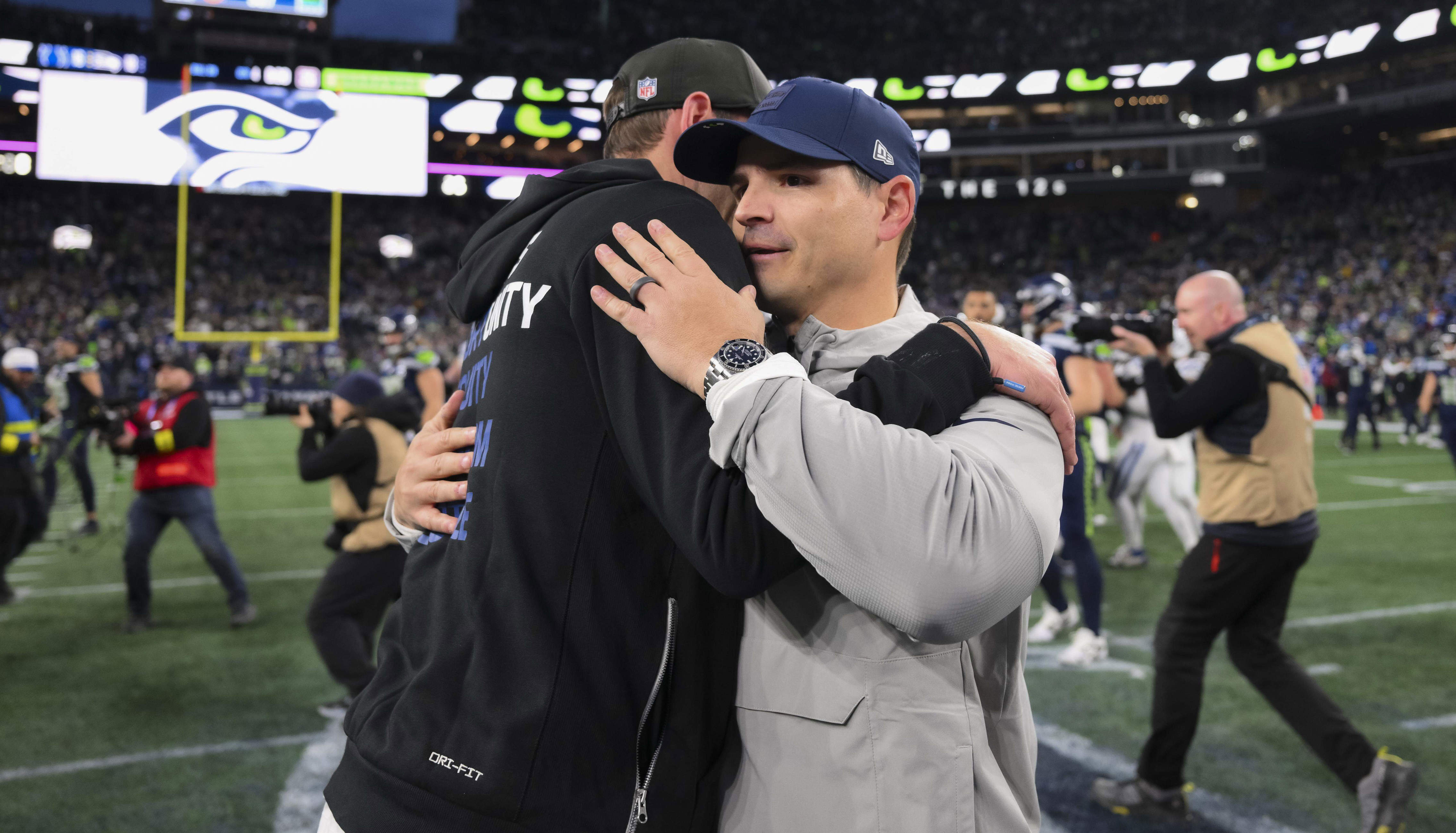 Latest Seahawks game ball to...an analyst? Why Mike Macdonald used his ...