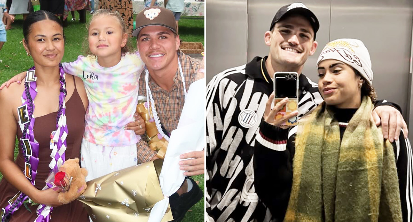 Reece Walsh's sweet moment with ex-partner as Nathan Cleary laps up ...