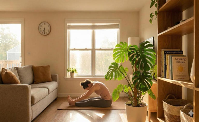Why morning sunlight exposure improves energy and sleep quality