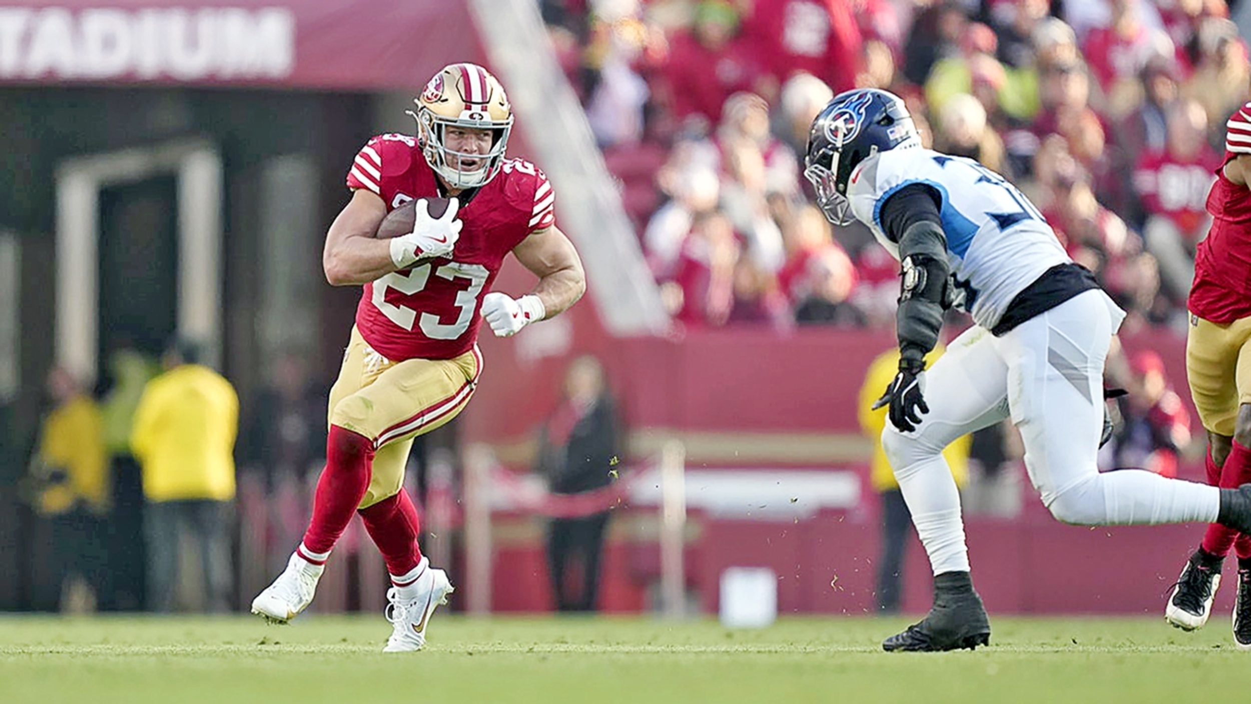 Key stats from the 49ers' 37-24 Week 15 win vs. the Titans