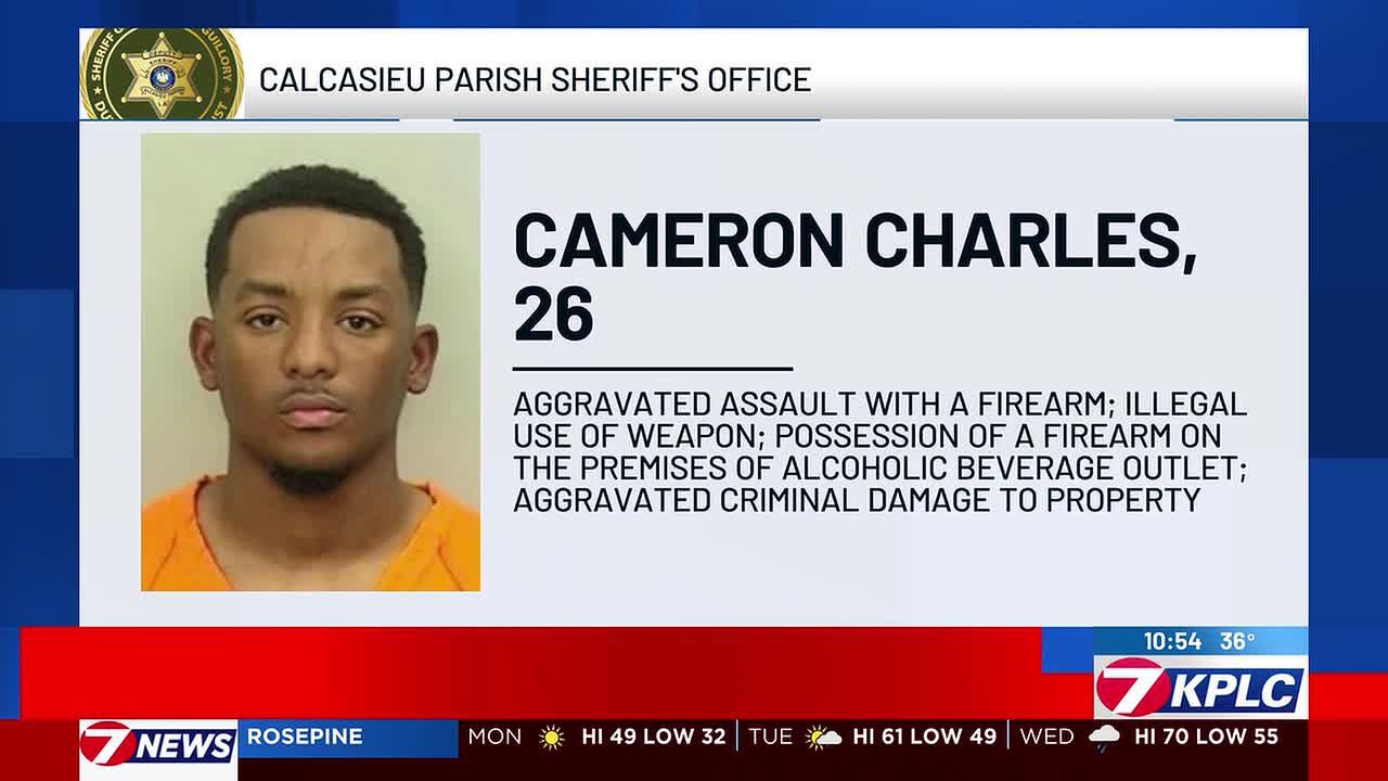Texas man accused of firing gun inside Lake Charles club