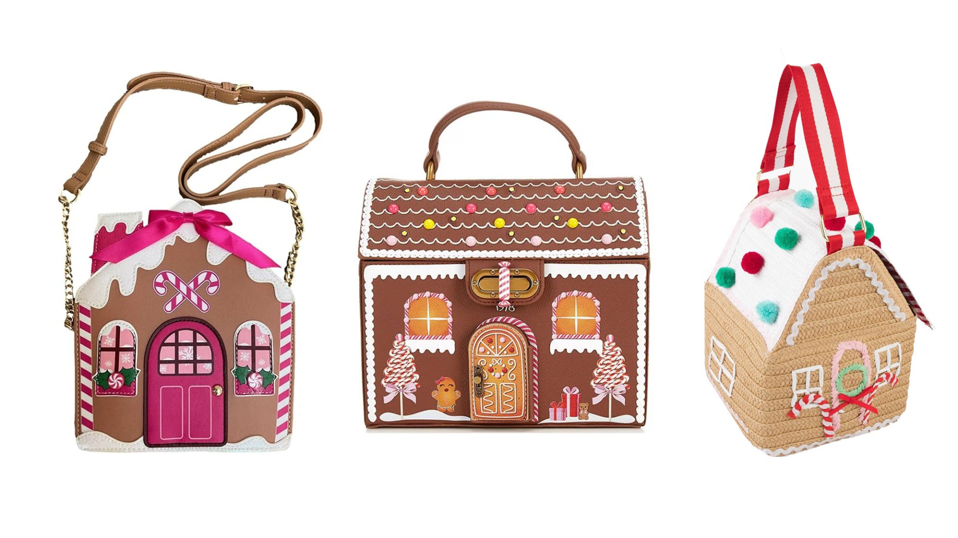 Gingerbread house bags are trending - get the designer look for less