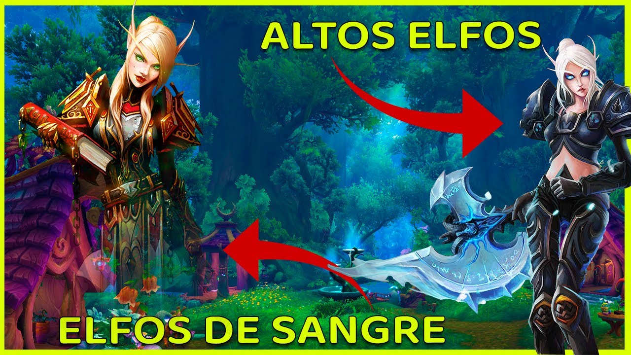 Altos elfos en la alianza | Historia y polémica | World of Warcraft ...