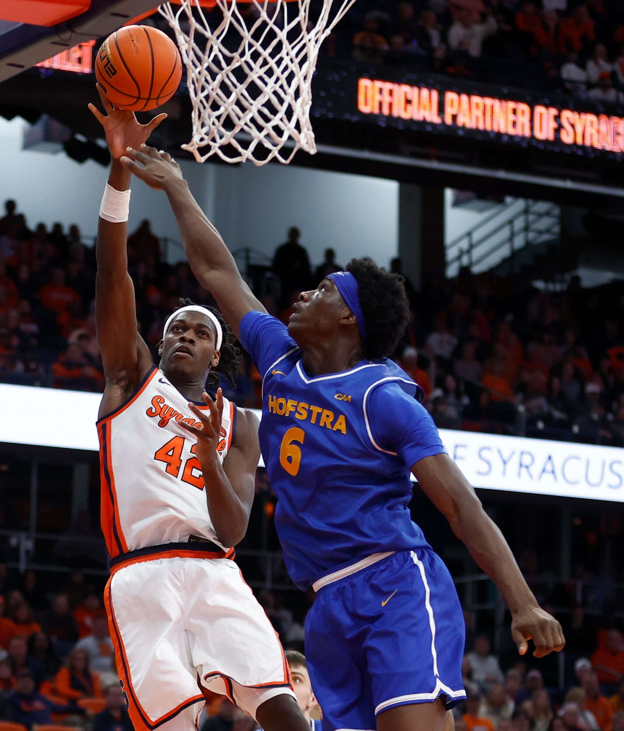 Hofstra’s guards cause havoc, help Pride beat Syracuse in dome (Donna ...
