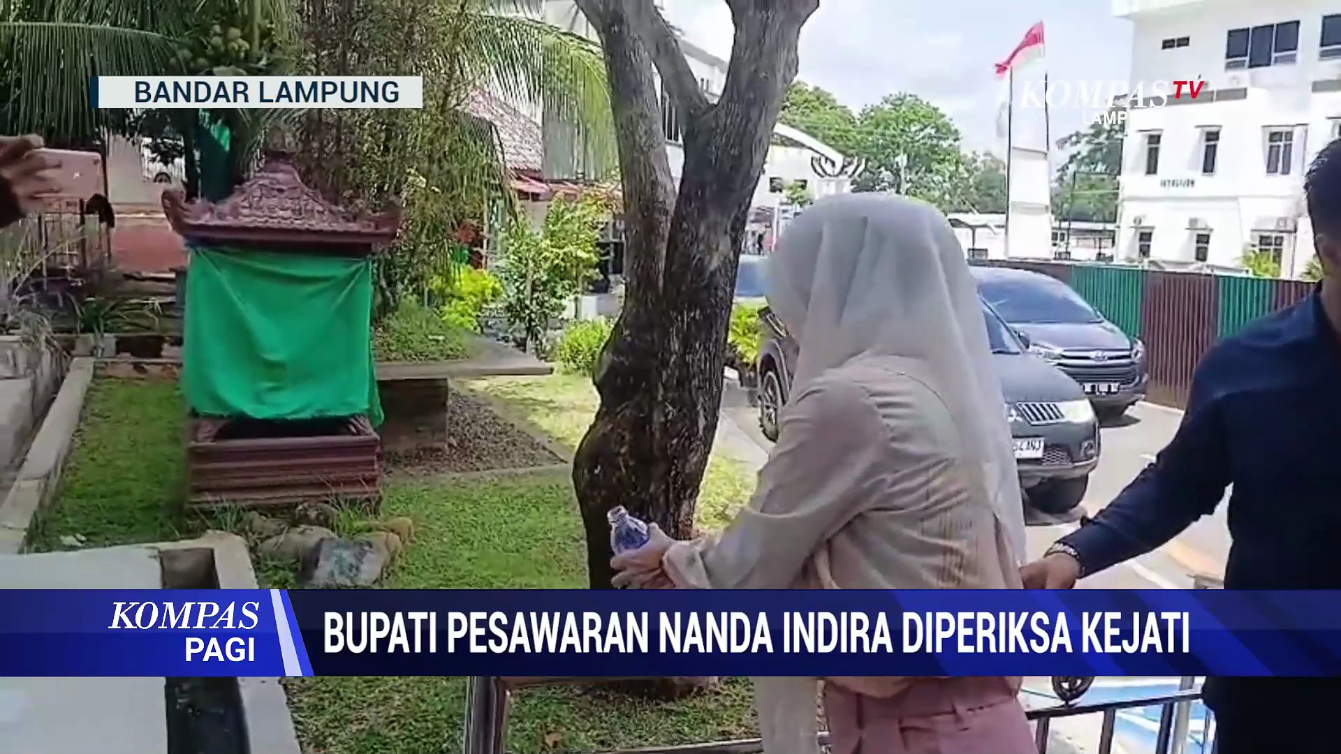 Bupati Pesawaran Nanda Indira diperiksa Kejati