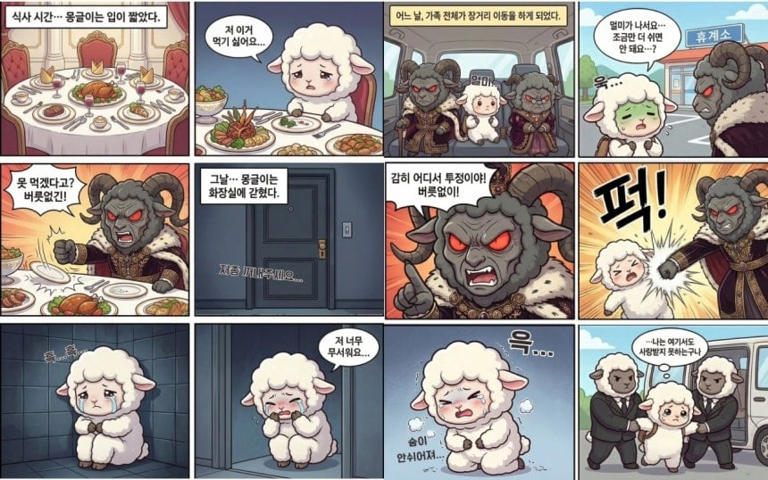 Chun Doo-hwan Grandson's AI Webtoon on Family Struggles