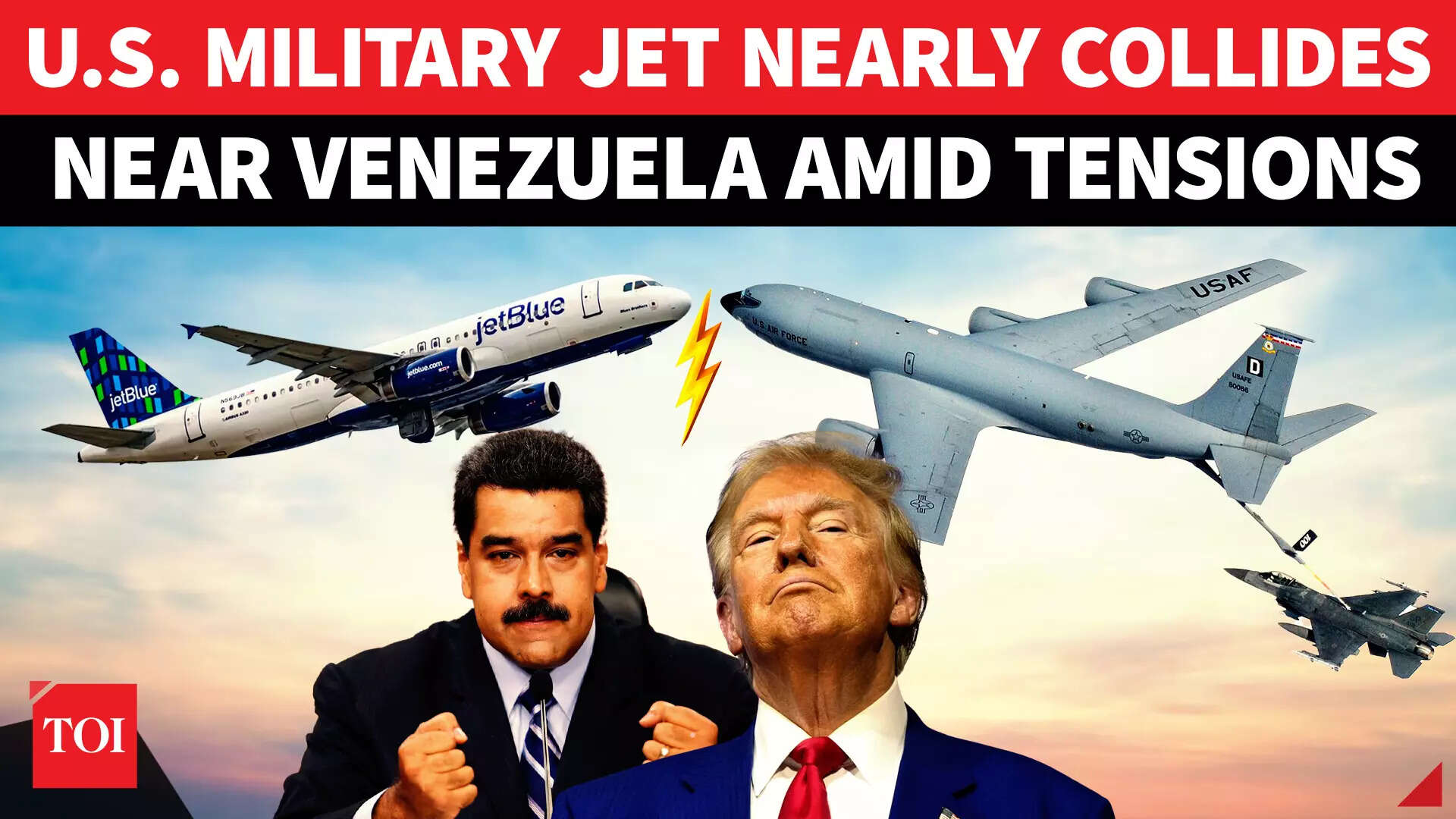 JetBlue plane nearly collides with US military tanker near Venezuela ...