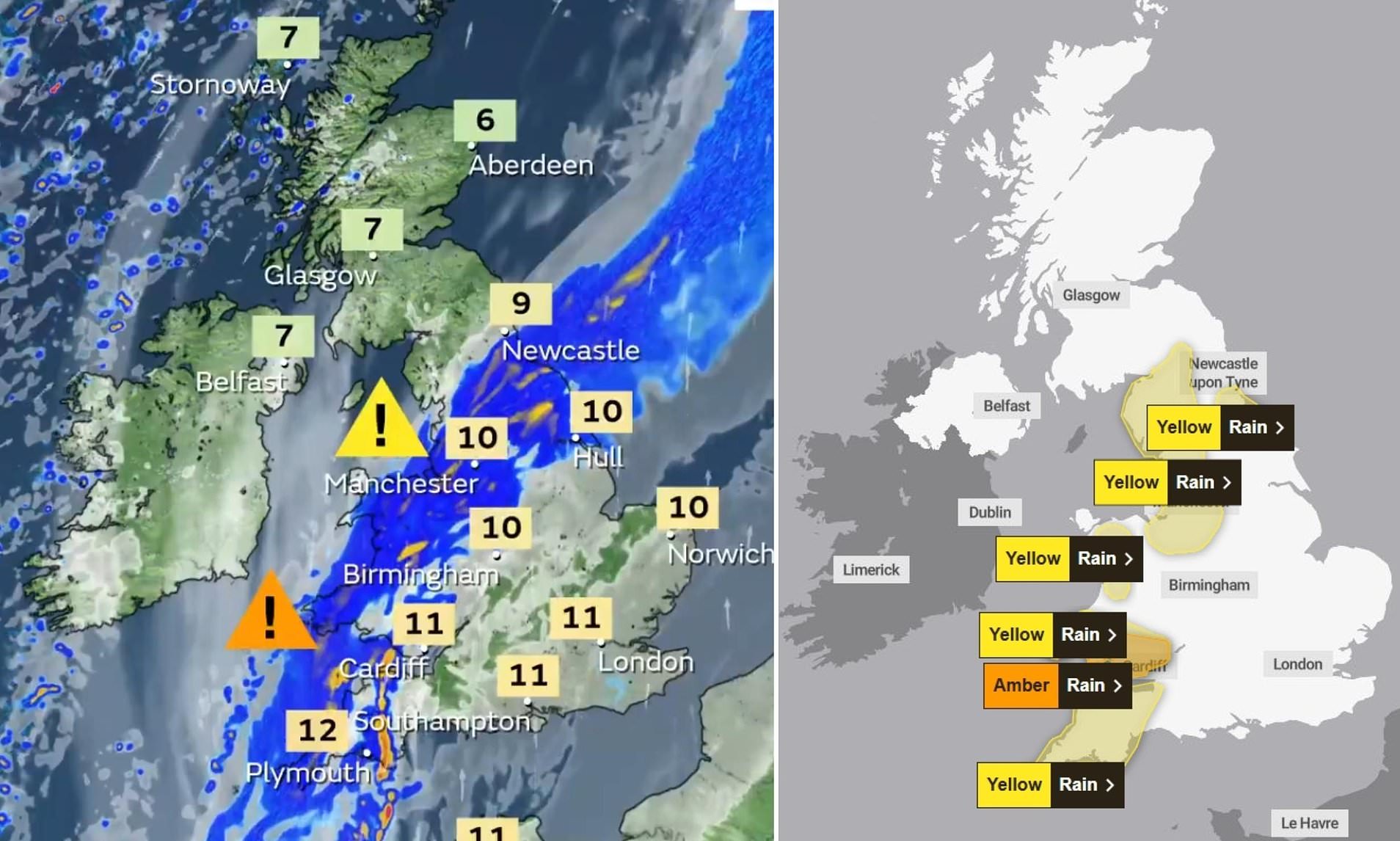 Flood and 'do not travel' alerts issued after half a month's rain falls ...