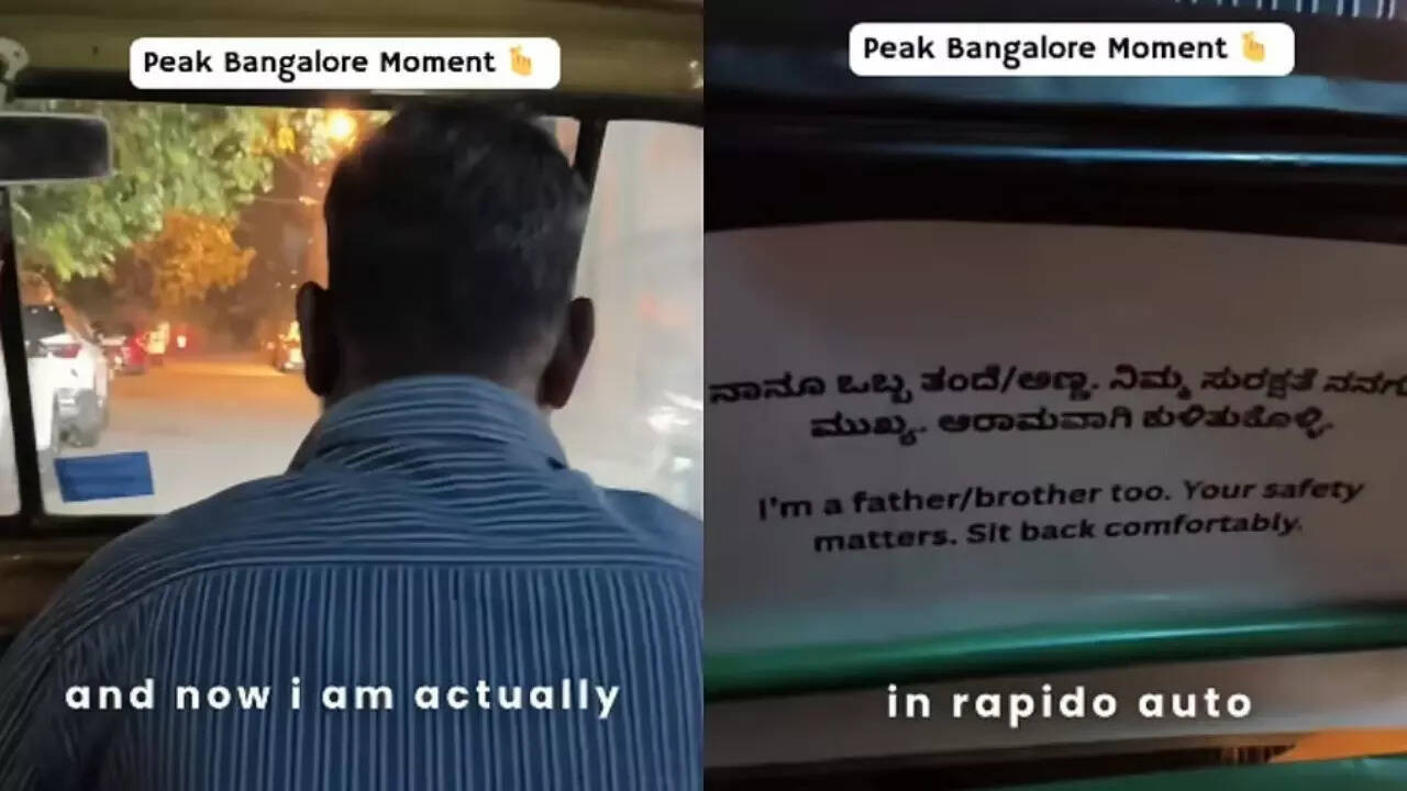 'Your safety matters': How Bengaluru auto driver's note is reassuring ...