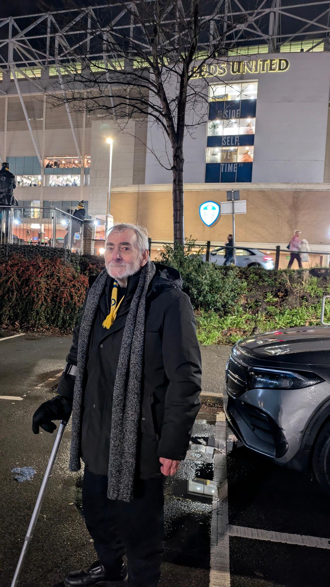 Leeds United fan of nearly 70 years enjoys unforgettable match day