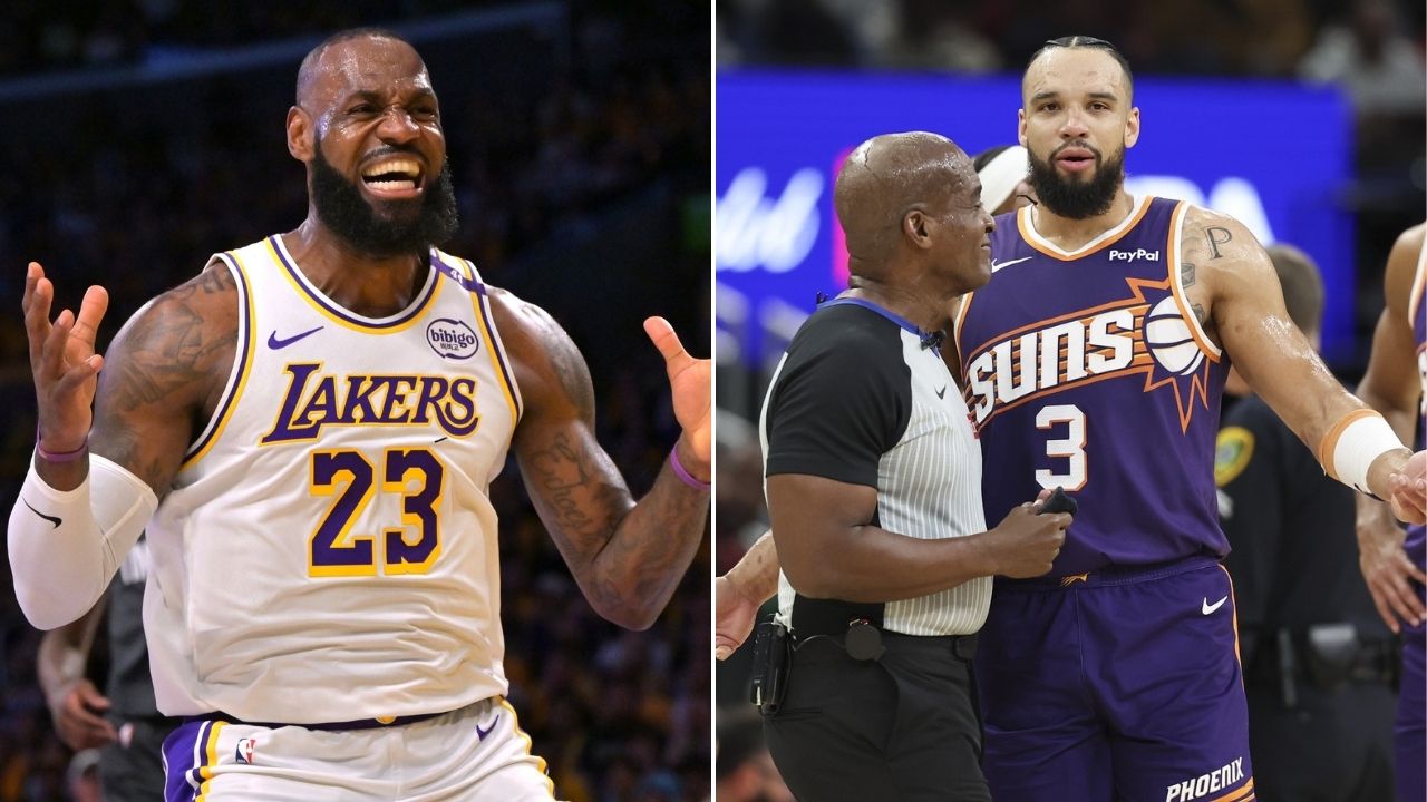 LeBron James gets heated; yells at officials amid aggressive battle ...