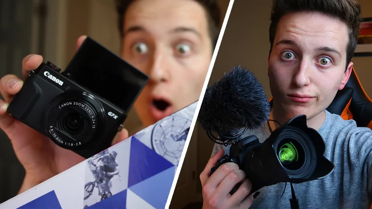 Best vlogging camera Canon T7i vs. G7X Mark II (creator kit)