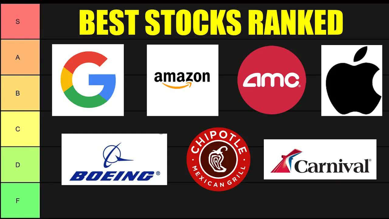 Top stocks tier list: Best stocks this year