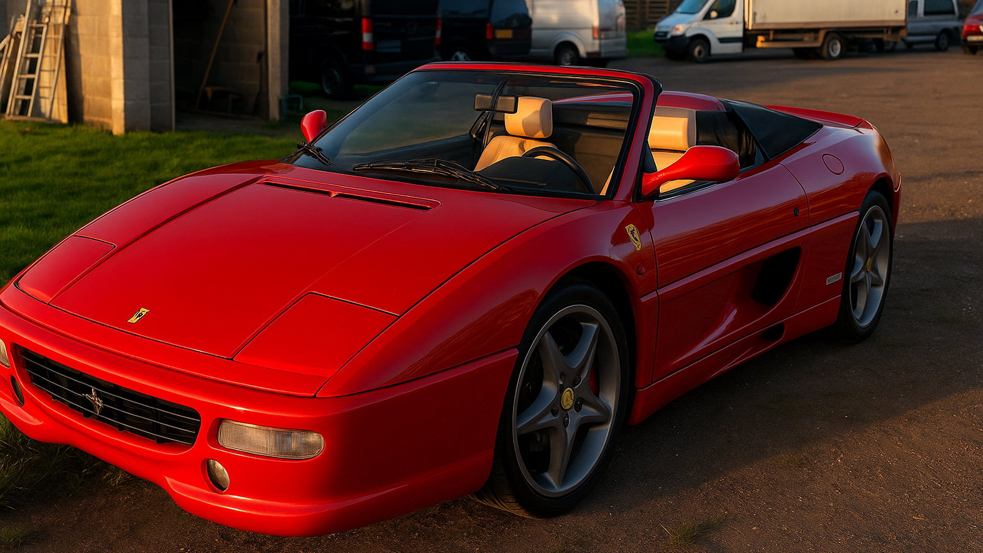 The fake Ferrari turned out better than expected