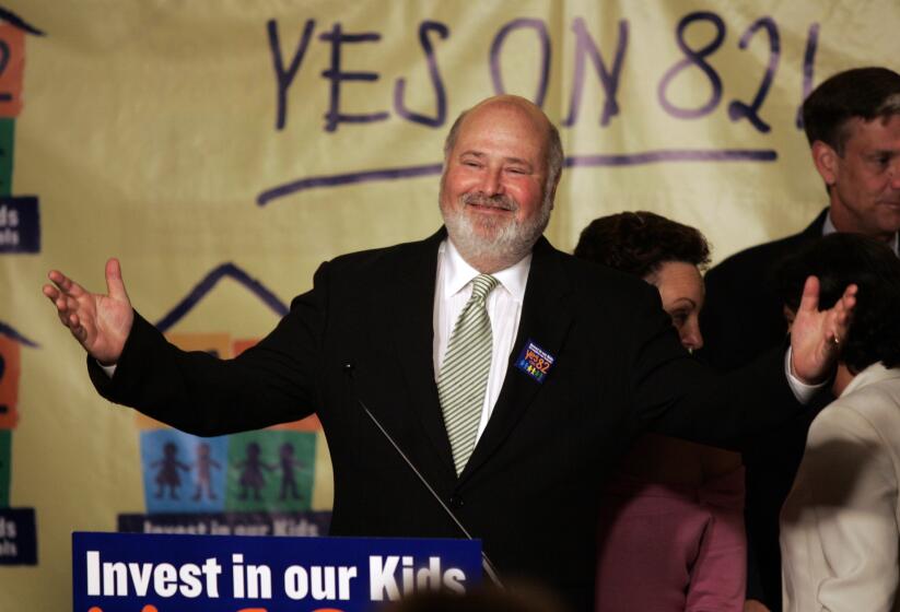 Rob Reiner used his fame to advocate for progressive causes. 'Just a ...