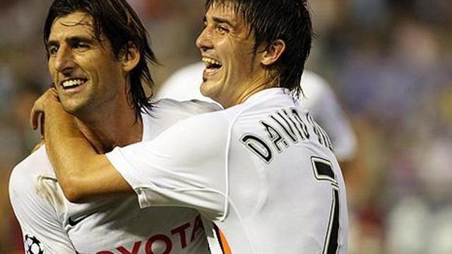 Valencia CF y Sporting de Gijón, unidos por los goles de David Villa ...