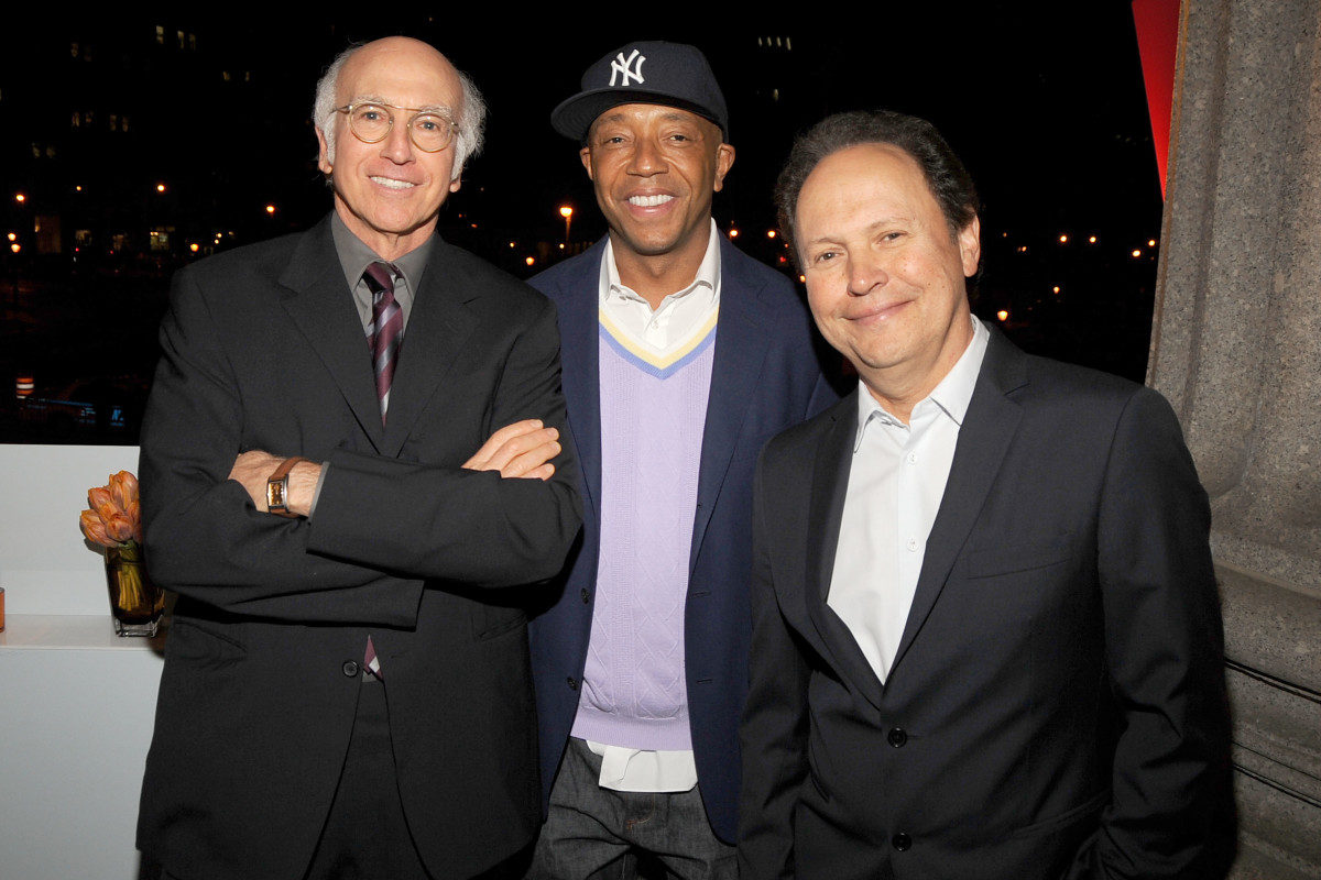 Billy Crystal and Larry David seen at Rob Reiner's home after his death