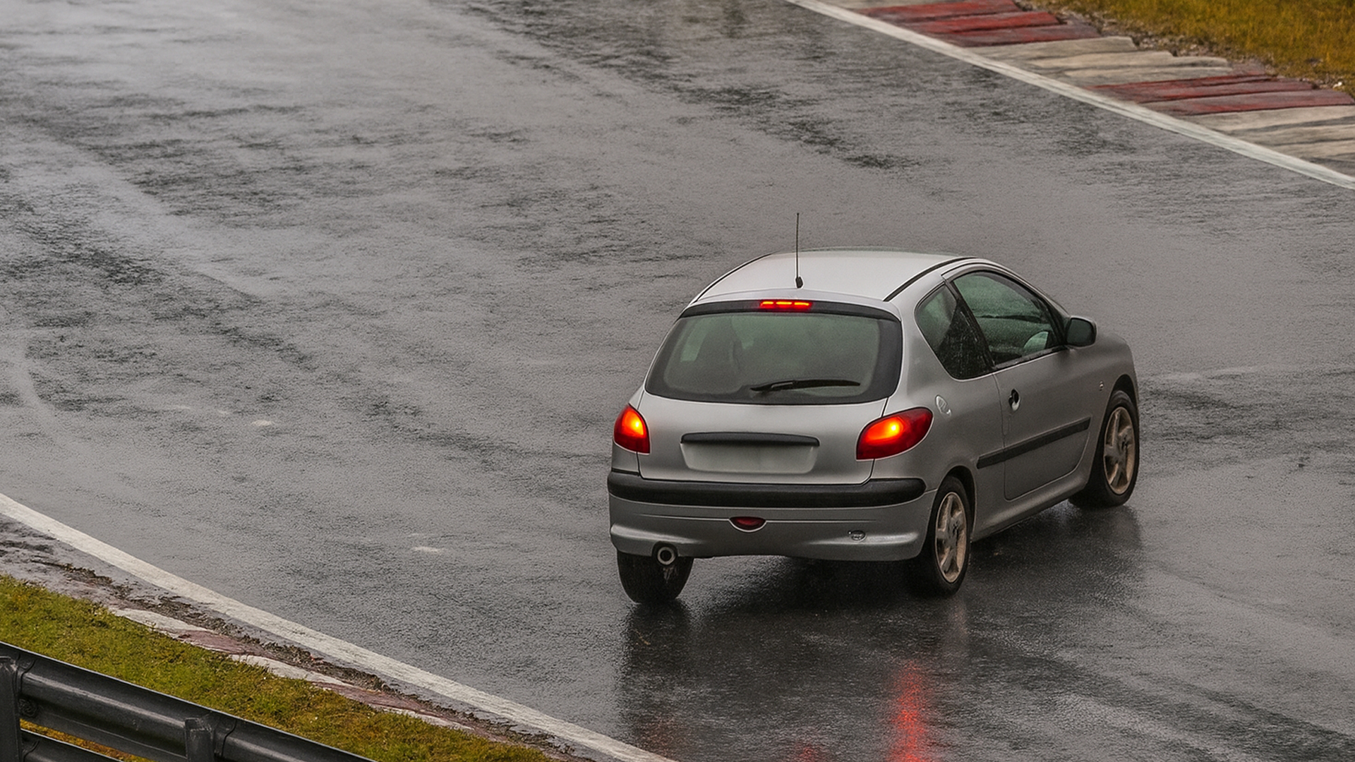 Piste glissante et têtes-à-queue inattendues – instants Nürburgring