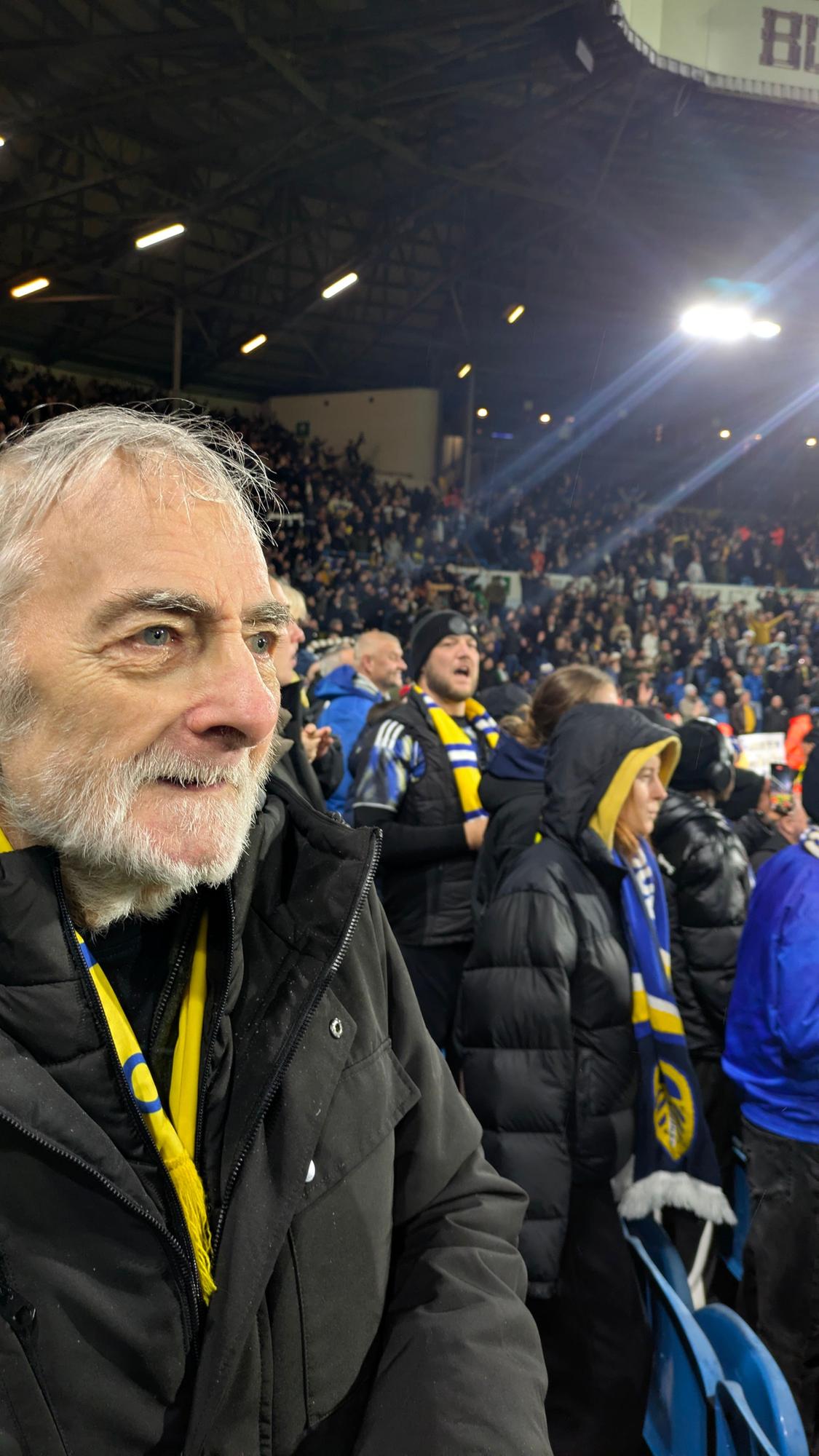 Leeds United fan of nearly 70 years enjoys unforgettable match day