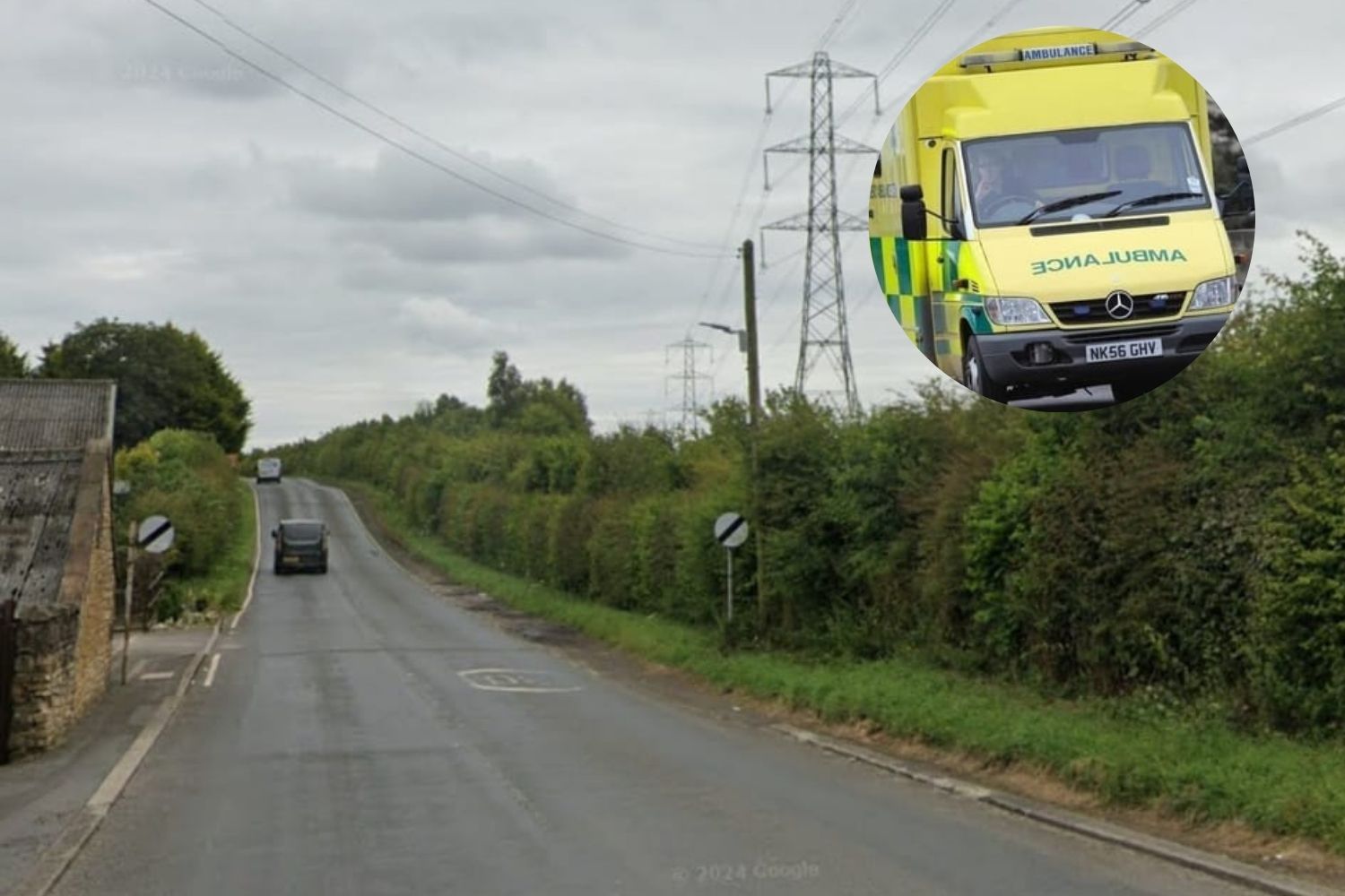 Five people taken to hospital after overnight multi-vehicle collision