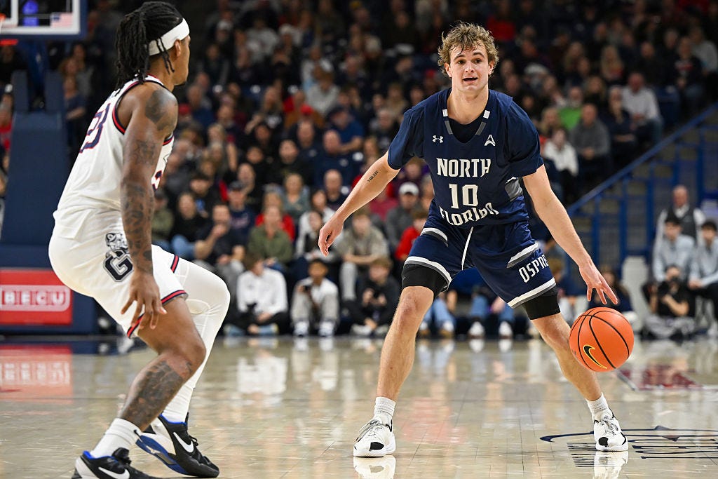 UNF men's basketball team travels nearly 6,000 miles in two losses