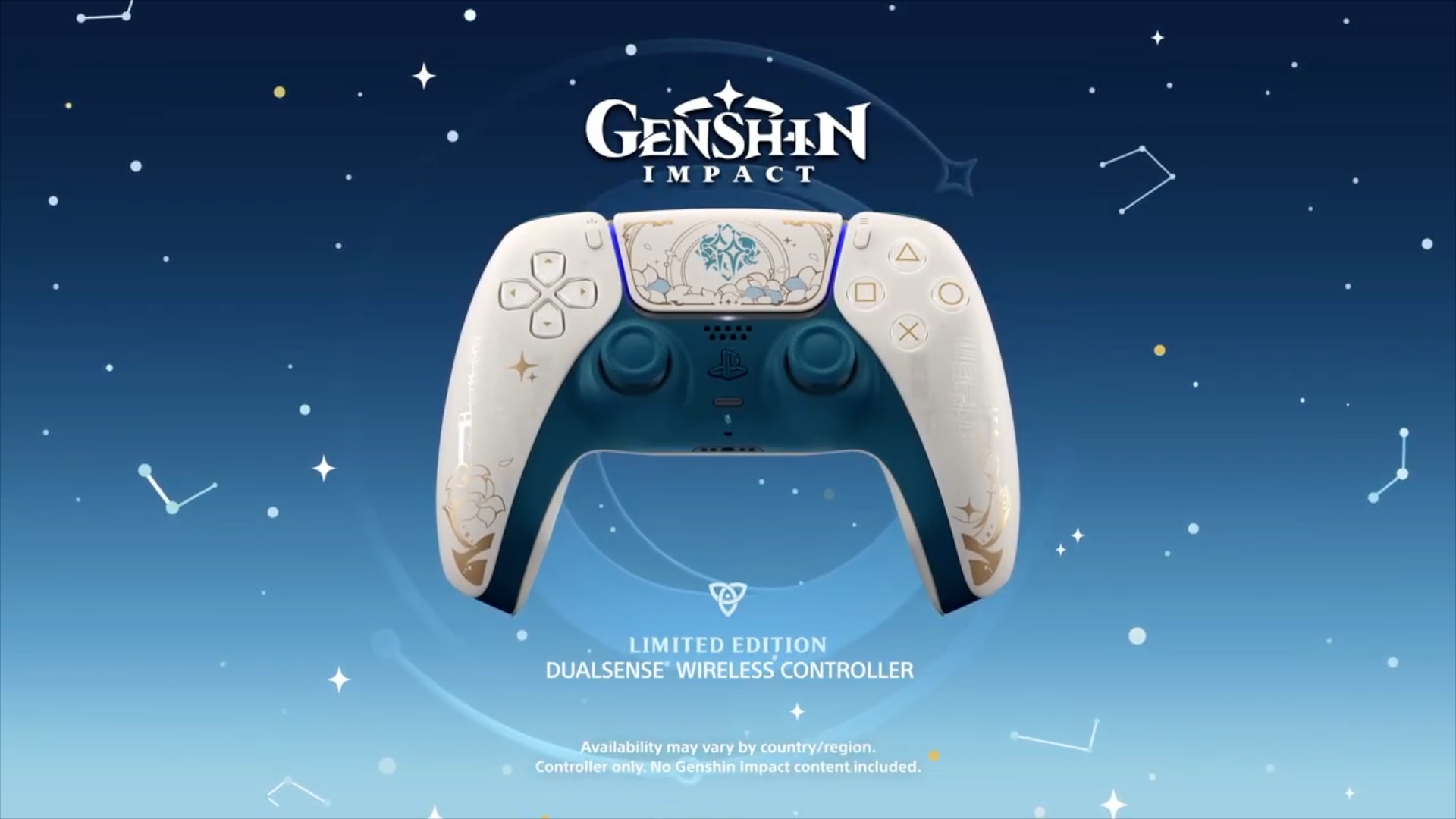 Genshin Impact official DualSense controller reveal trailer