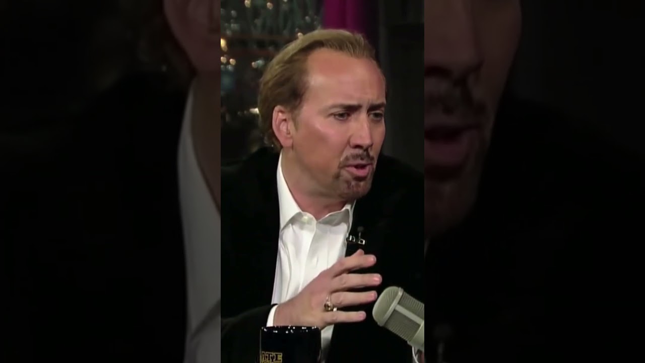 30 seconds of Nicolas Cage being unhinged in interviews