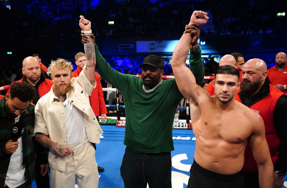 Tommy Fury gives scathing verdict on Anthony Joshua and Jake Paul ...