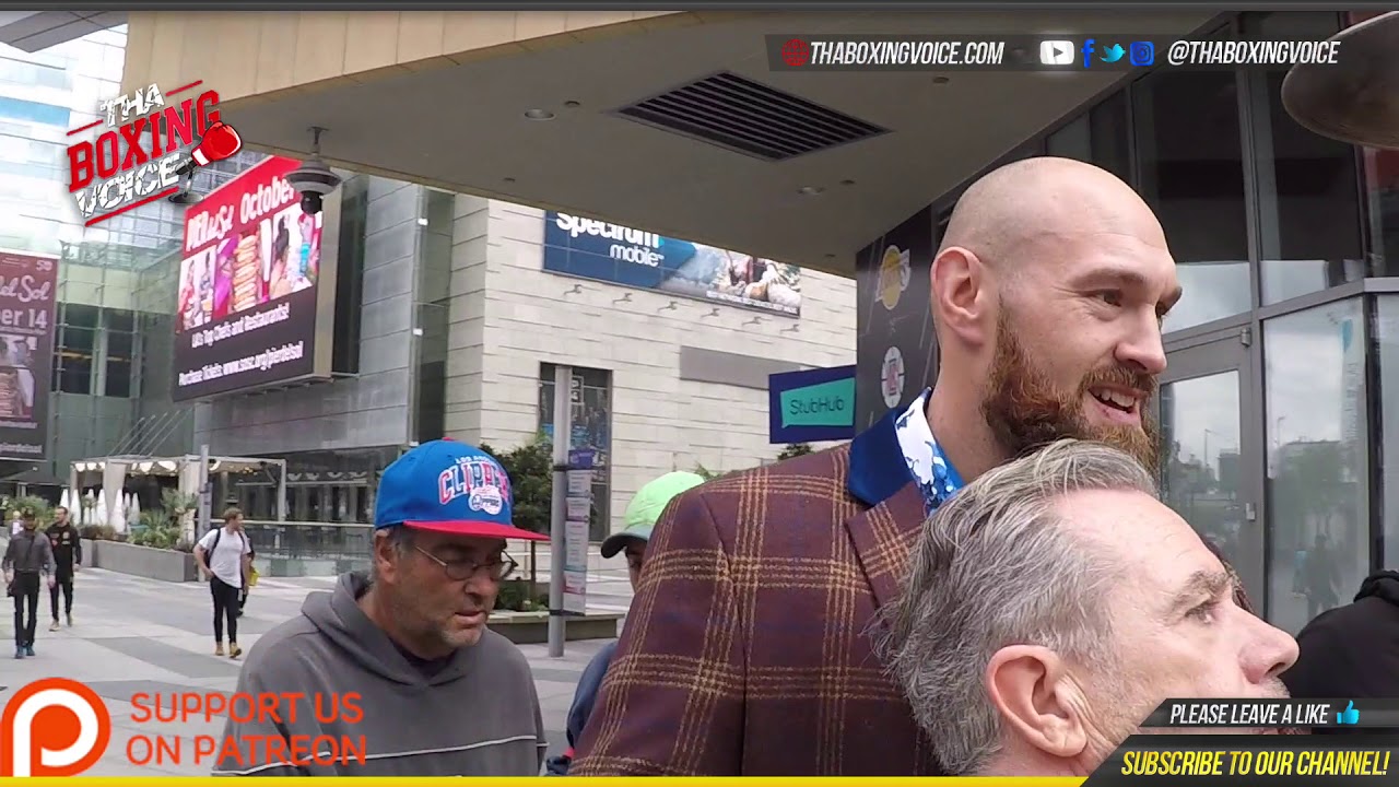 Tyson Fury clears up allegations that Wilder vs Fury build up is fake