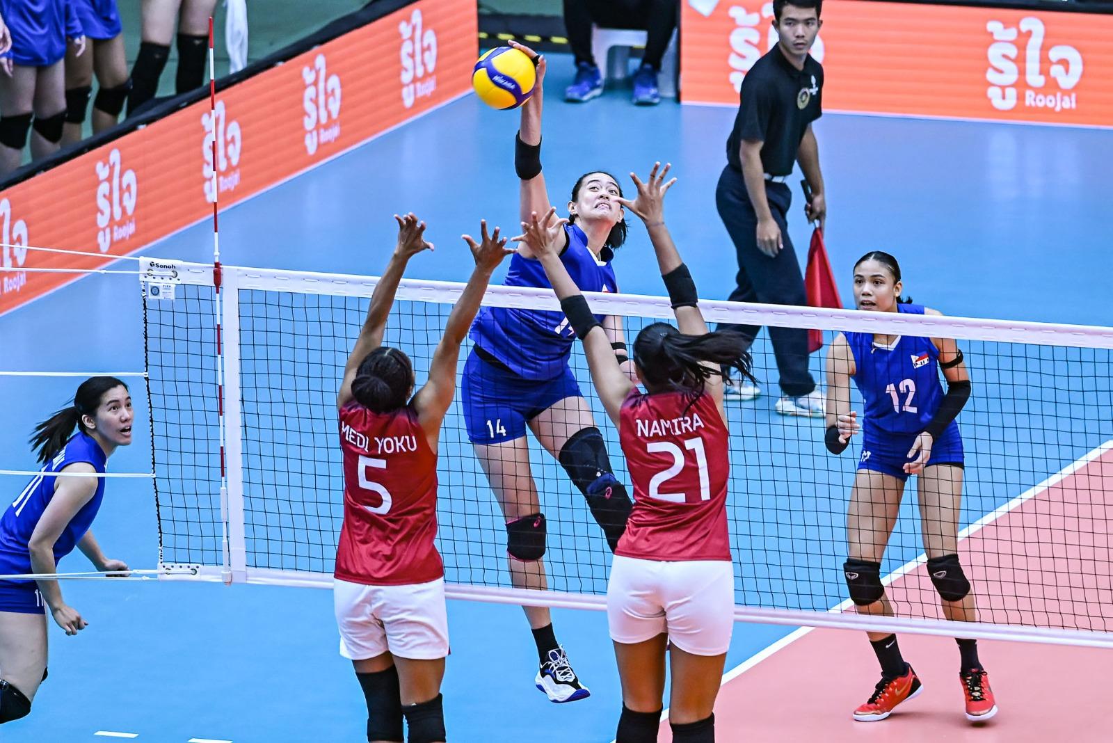 Alas Pilipinas women fall to Indonesia in SEA Games volleyball bronze ...