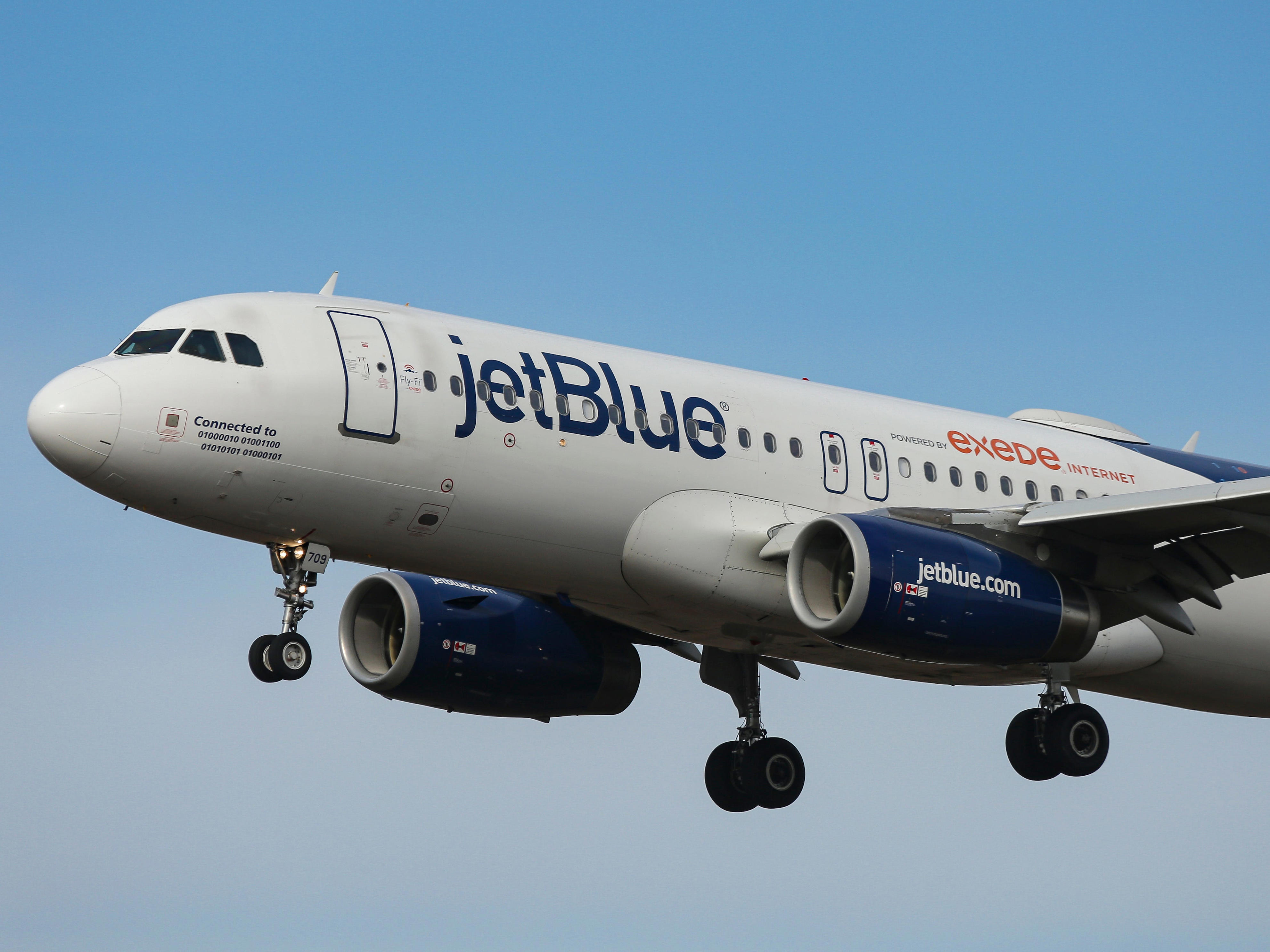 A JetBlue jet had a near-miss with an Air Force plane close to ...