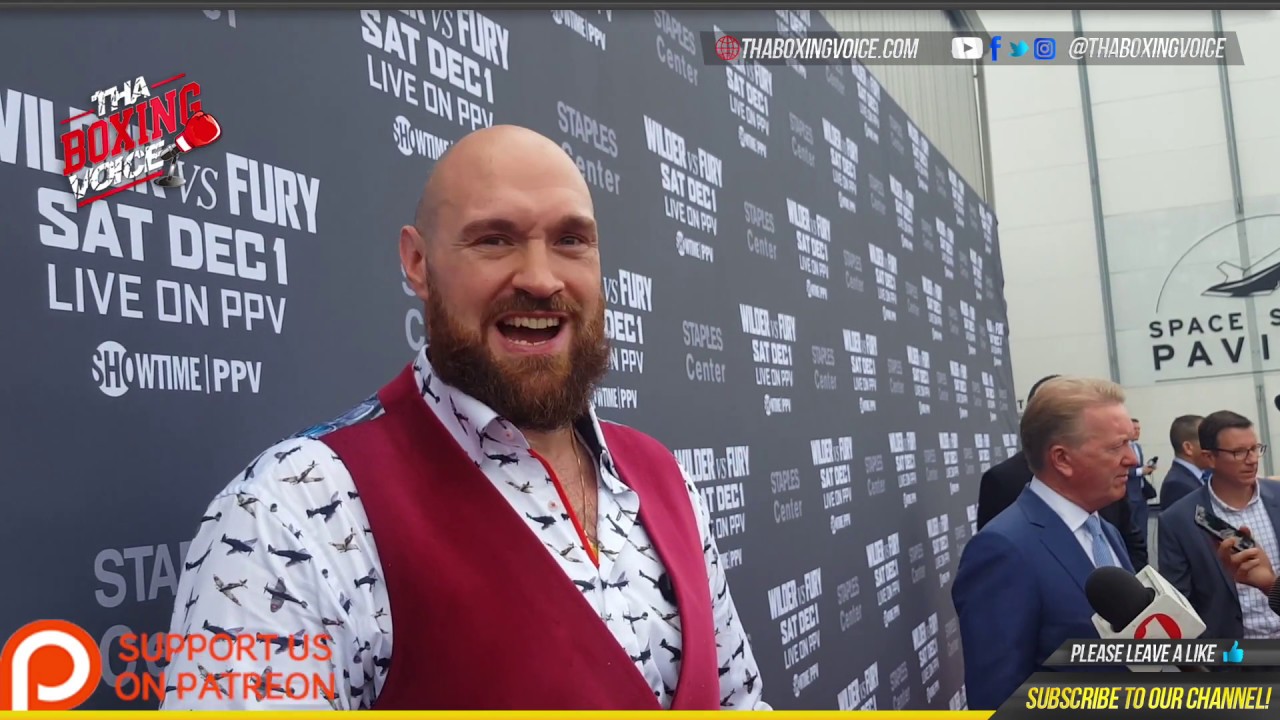 🔥Tyson Fury, I selected Deontay Wilder 😱 he's hand picked 👆🏻