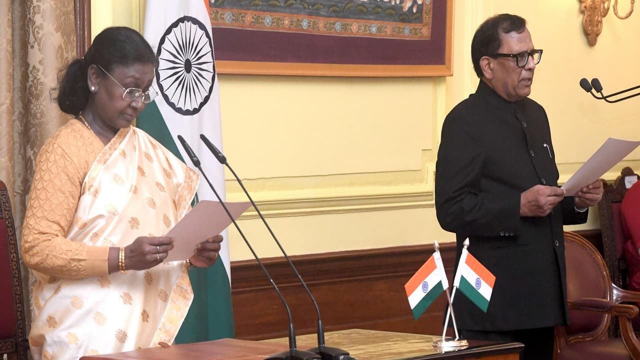 Raj Kumar Goyal sworn in as new chief information commissioner by prez