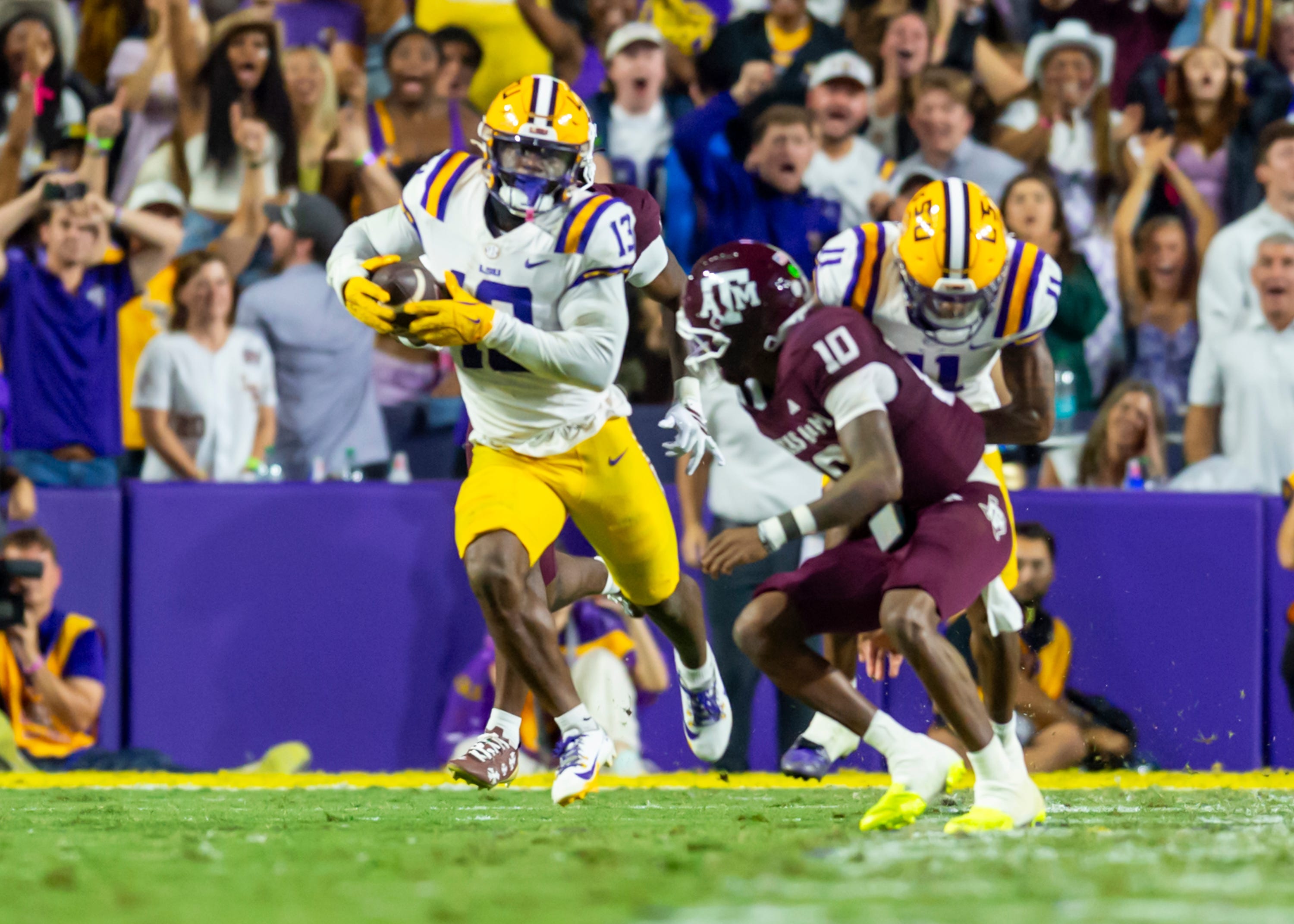 Two LSU football stars make PFF's first-team All-SEC squad