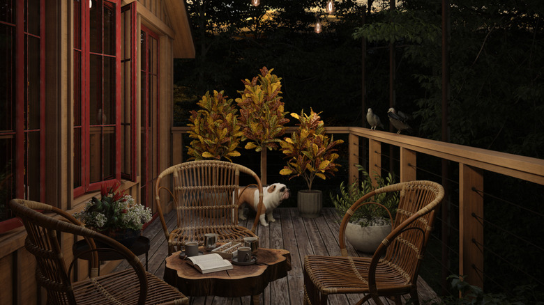 DIY a solar light centerpiece for your outdoor table with these Dollar ...